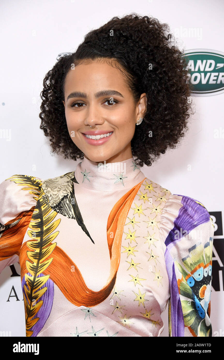Beverly Hills, California, USA. 21st Sep, 2019. Nathalie Emmanuel. 2019 ...