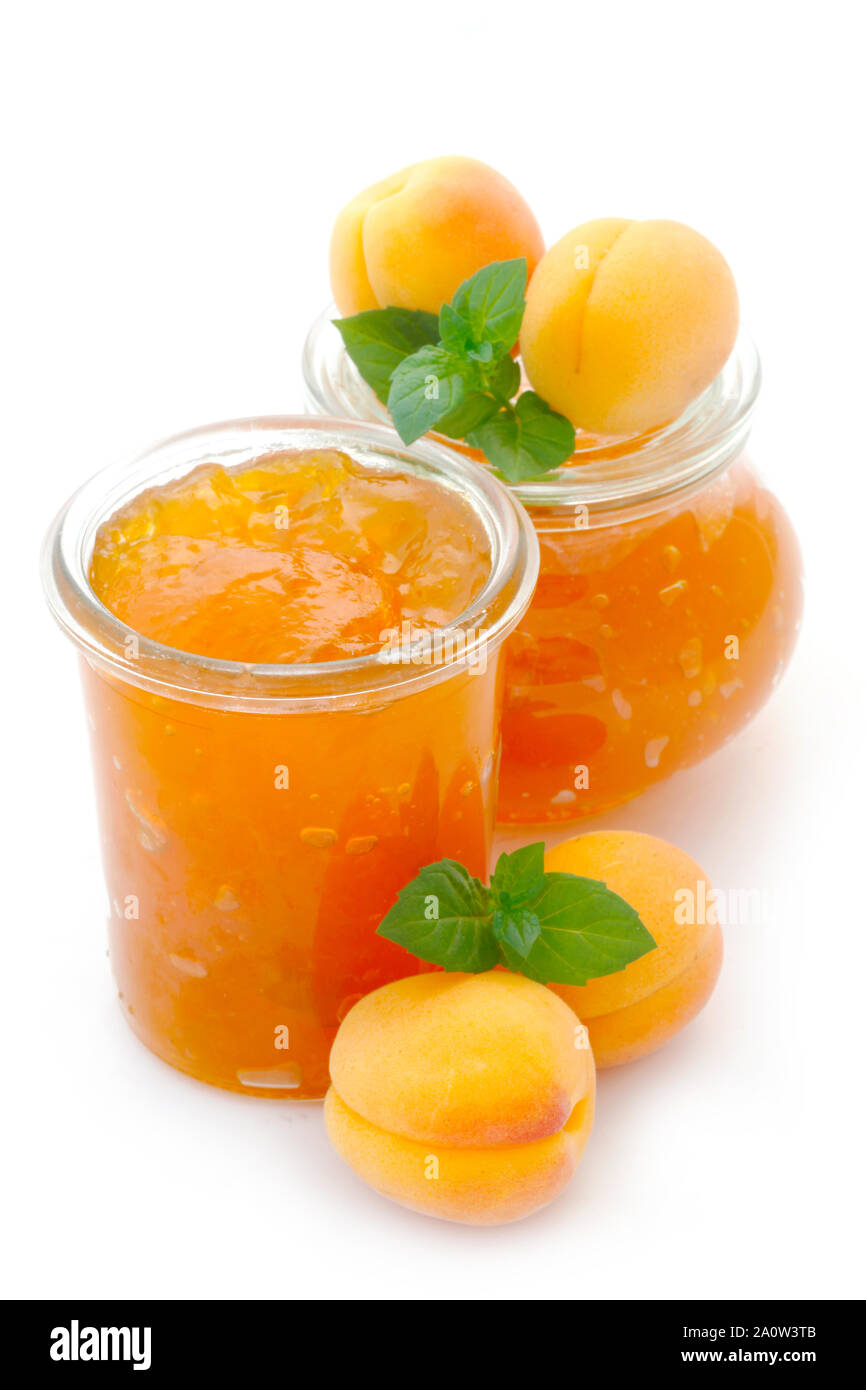 Jars of jam Cut Out Stock Images & Pictures - Alamy