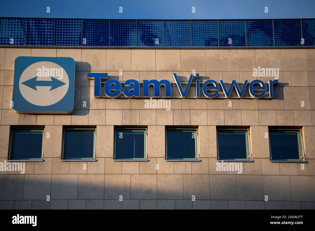 19 September 2019, Baden-Wuerttemberg, Göppingen: The logo of the ...