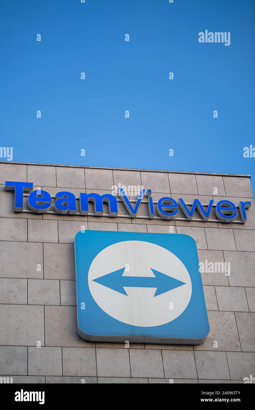 19 September 2019, Baden-Wuerttemberg, Göppingen: The logo of the ...