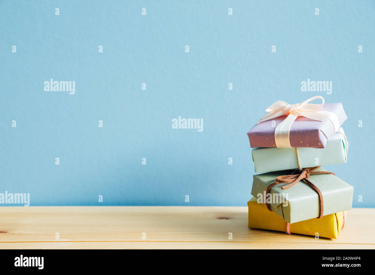 Many gift box hi-res stock photography and images - Alamy