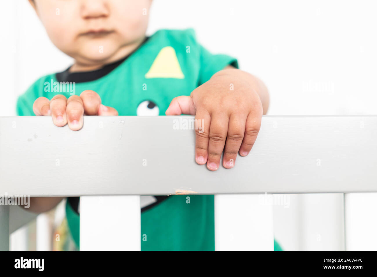 Hand reaching for railing hi-res stock photography and images - Alamy