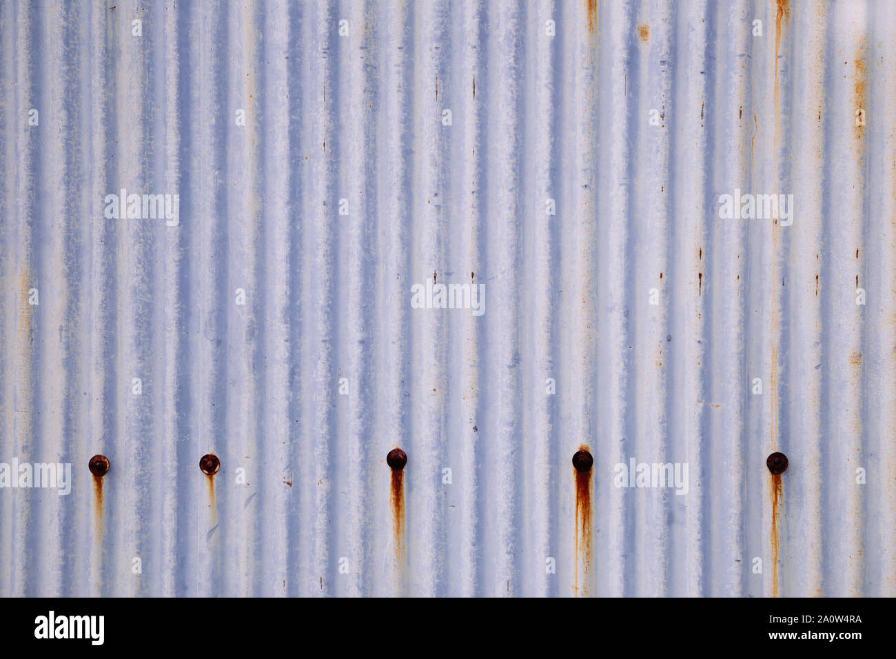 Old wave metal sheet wall texture background Stock Photo - Alamy