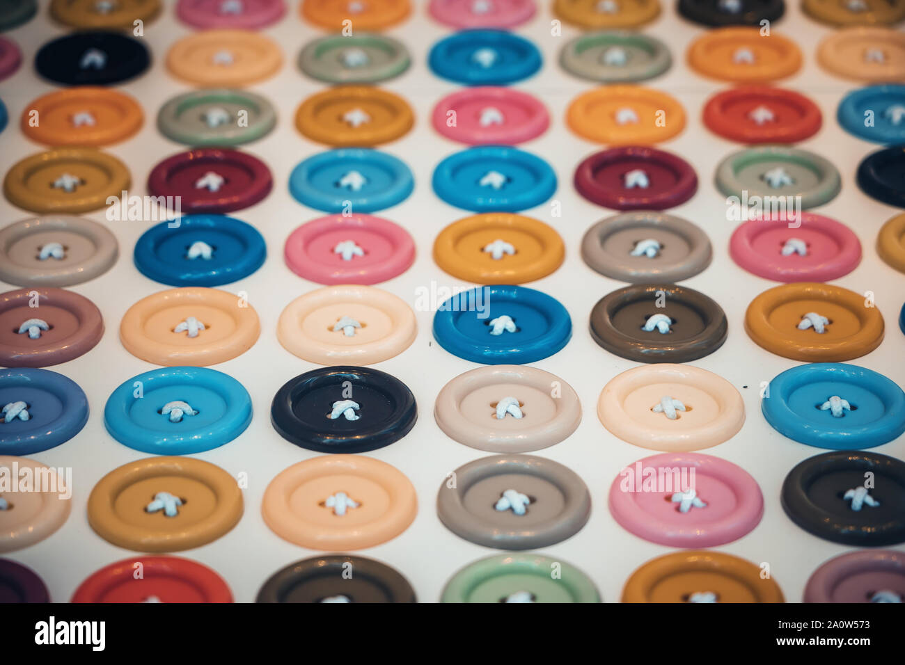 Colorful button in vintage style; button background Stock Photo - Alamy