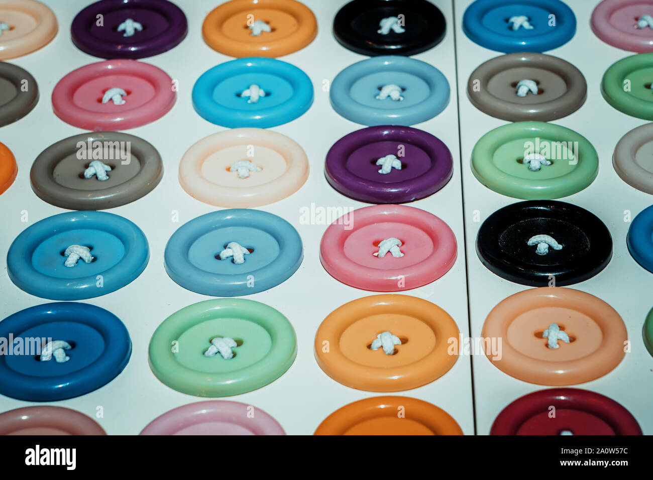 Colorful button in vintage style; button background Stock Photo - Alamy