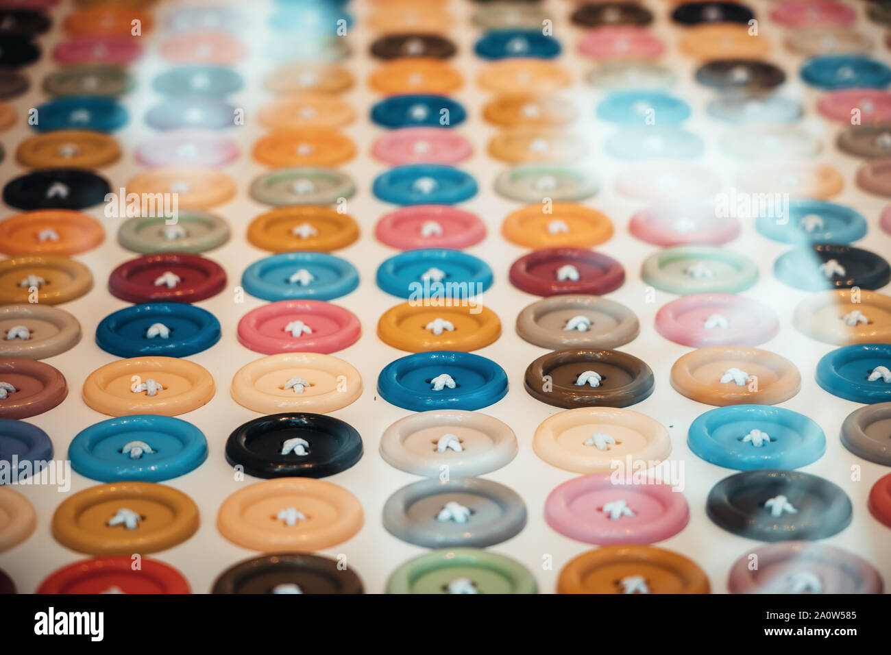 Colorful button in vintage style; button background Stock Photo - Alamy