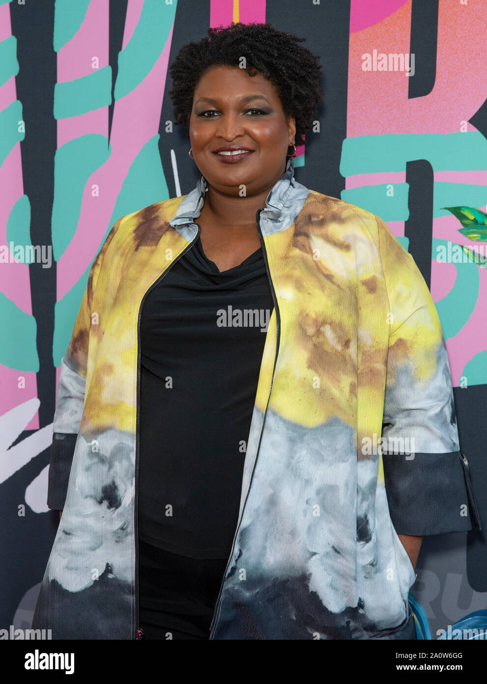 New York, NY - September 21, 2019: Stacey Abrams attends Bustle's 2nd ...