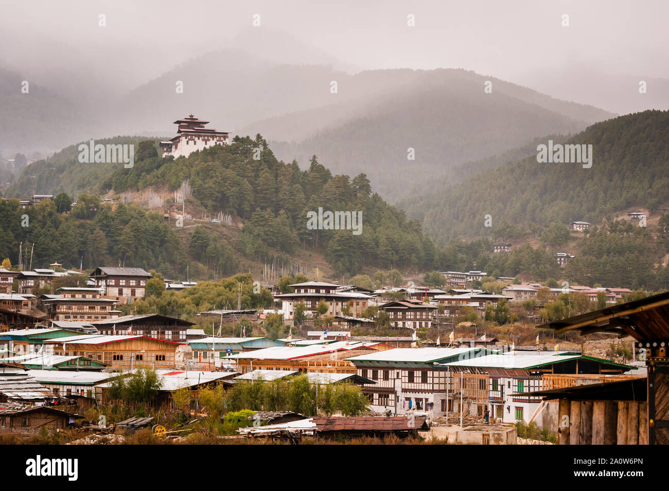 Jakar temple and dzong hi-res stock photography and images - Alamy