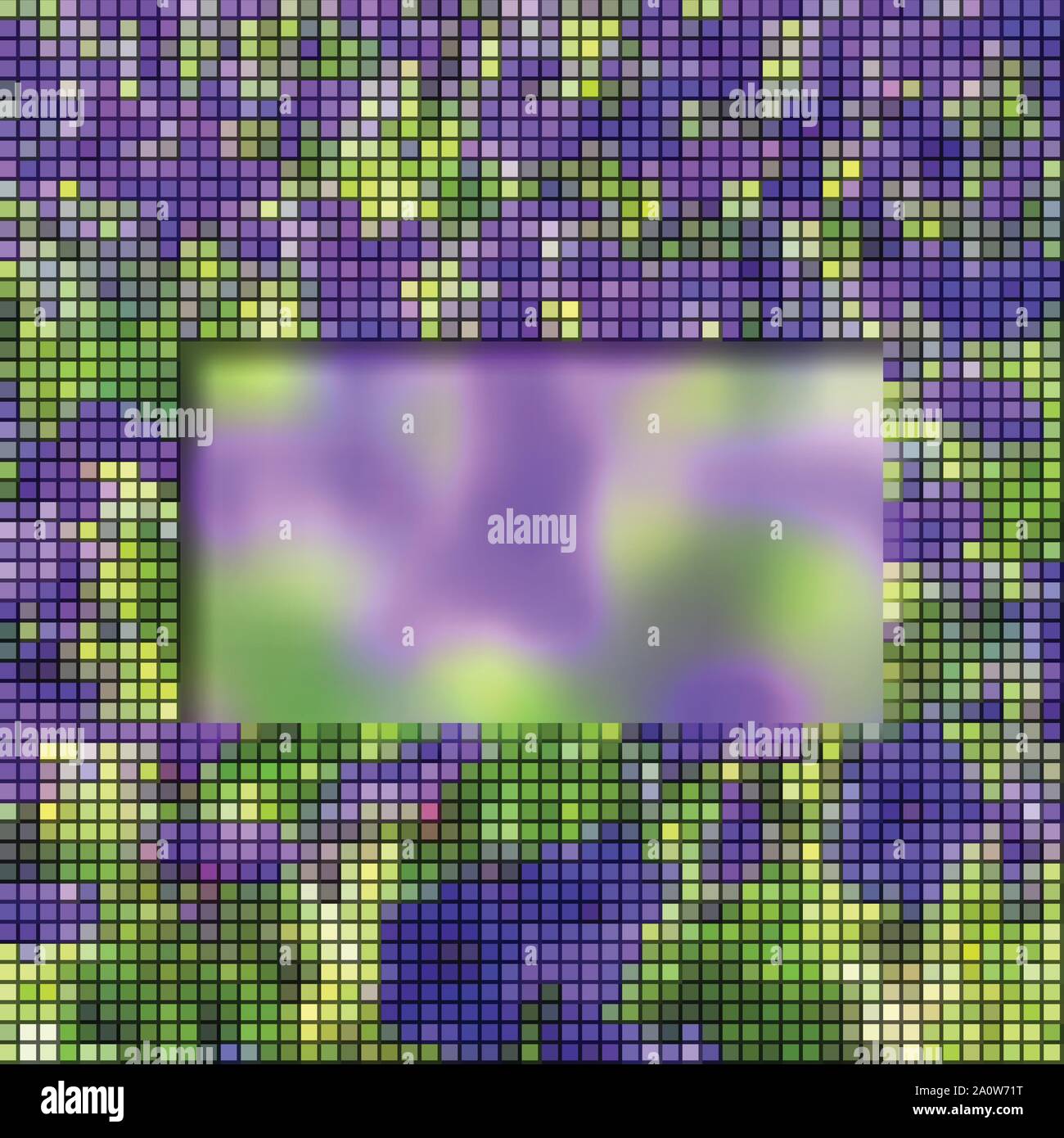 Abstract frame with column mosaic Stock Vector Image & Art - Alamy