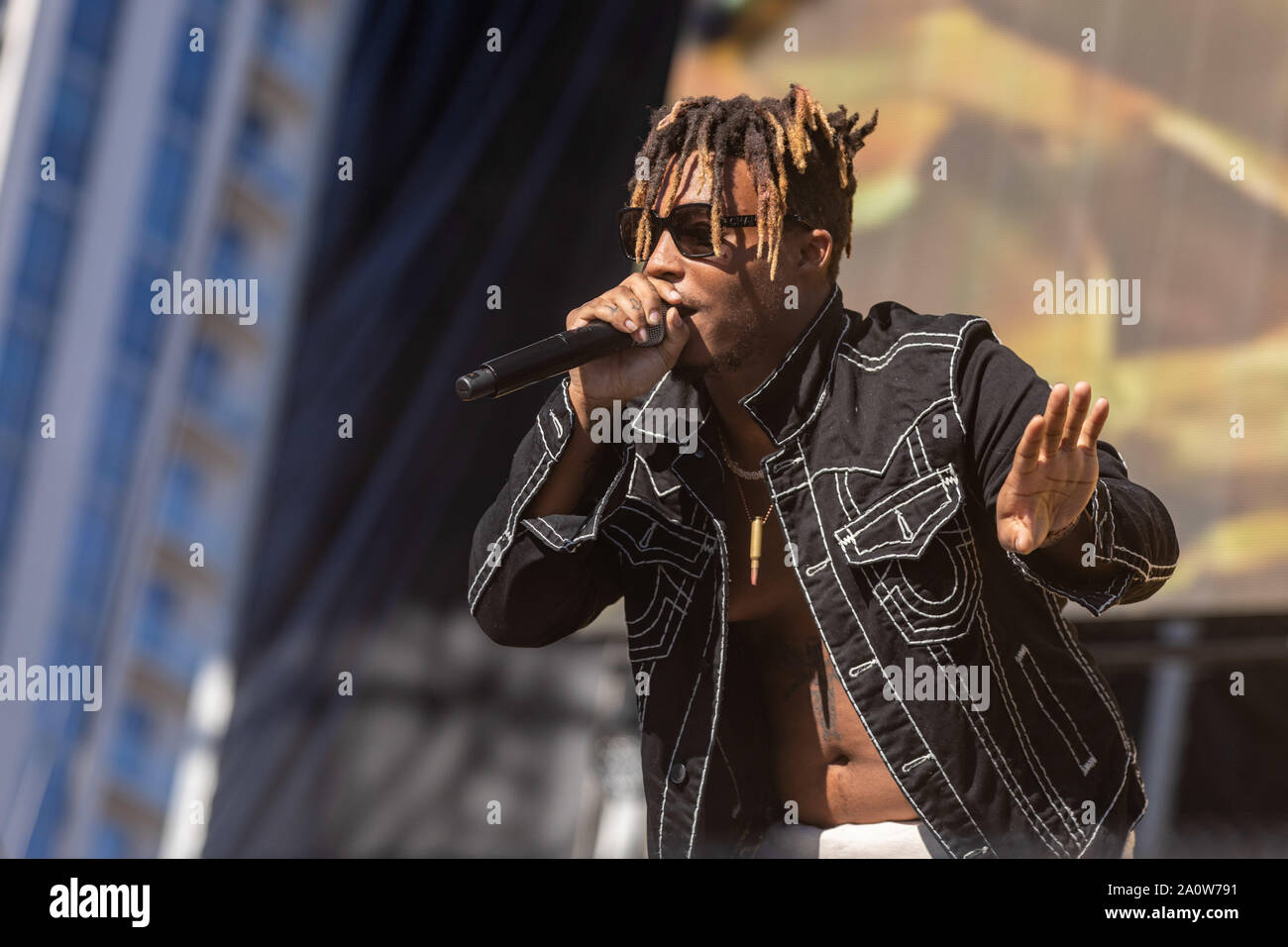 September 21, 2019, Las Vegas, Nevada, U.S: JUICE WRLD (JARAD HIGGINS ...