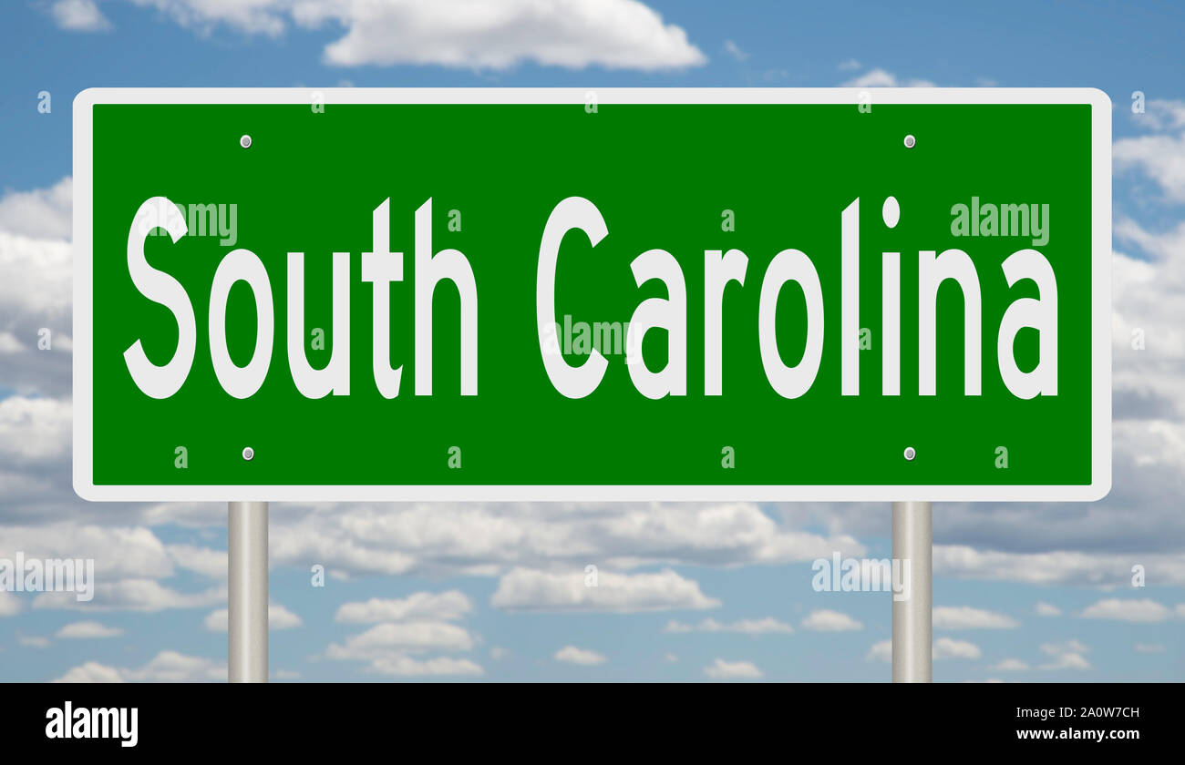 South Carolina Road Sign High Resolution Stock Photography and Images ...