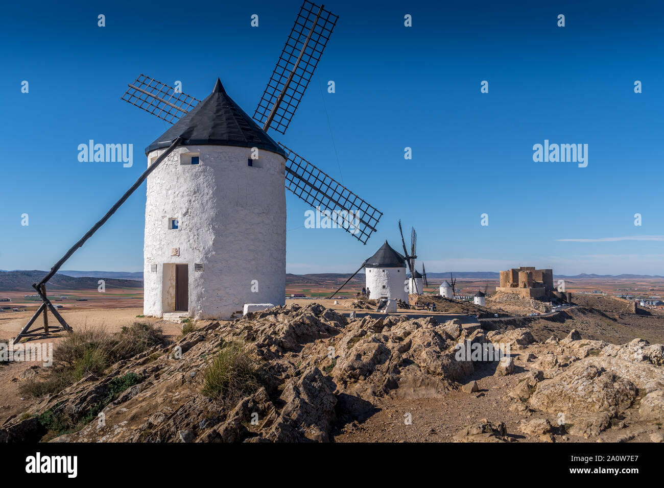 Consuegra castle hi-res stock photography and images - Alamy