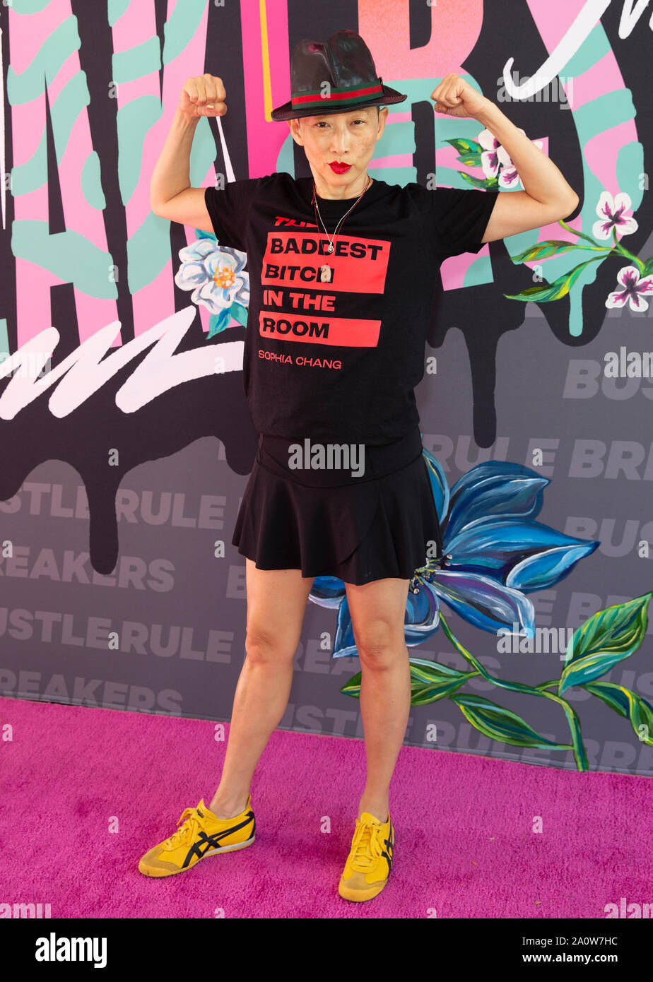 New York, United States. 21st Sep, 2019. Sophia Chang attends Bustle's ...