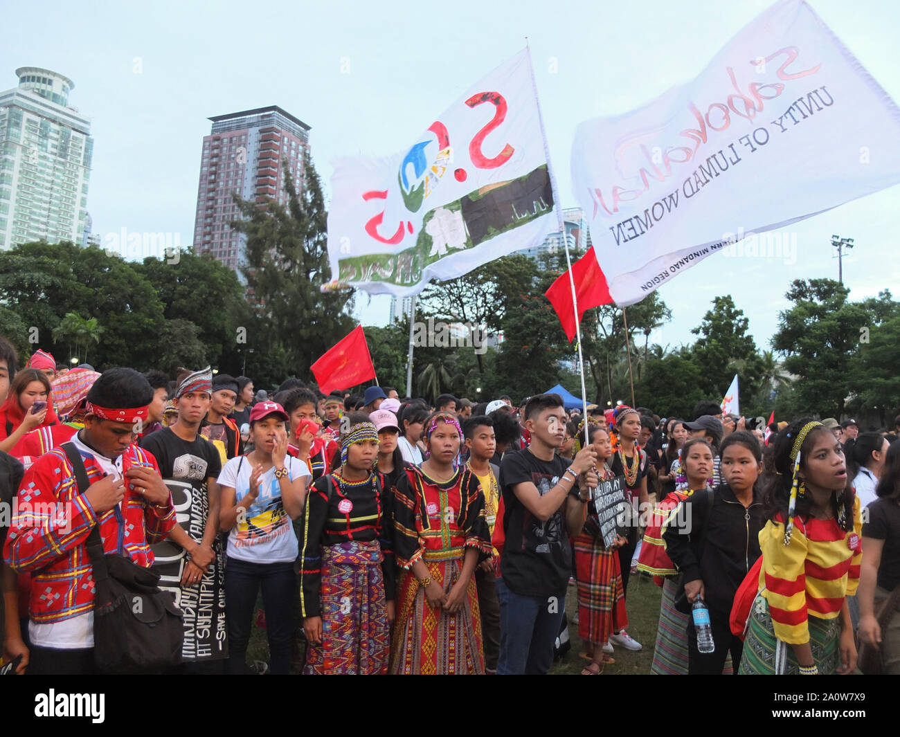 Manila, Philippines. 5th Jan, 2019. The indigenous people from Southern ...