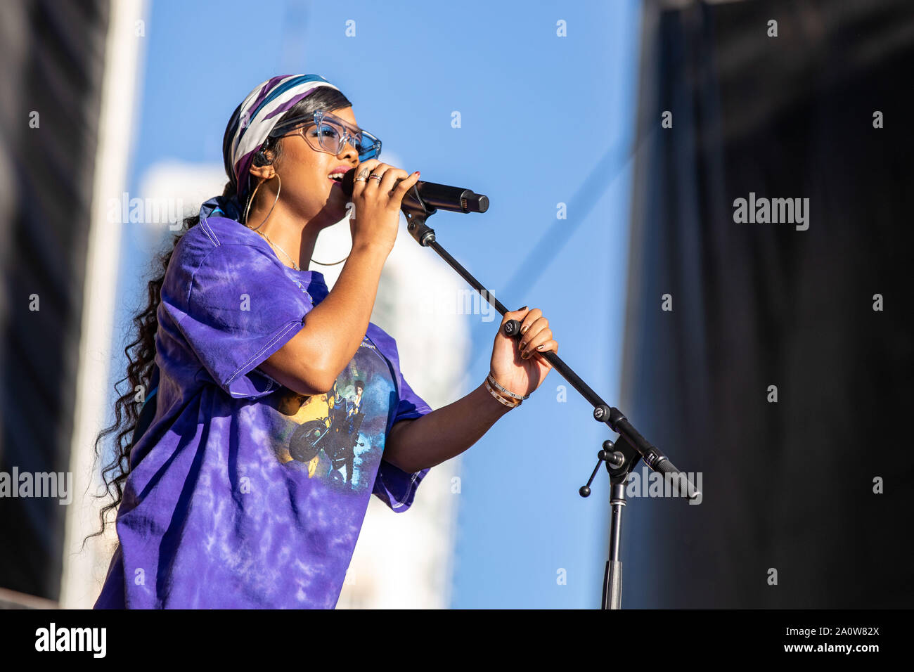 September 21, 2019, Las Vegas, Nevada, U.S: H.E.R. (GABRIELLA WILSON ...
