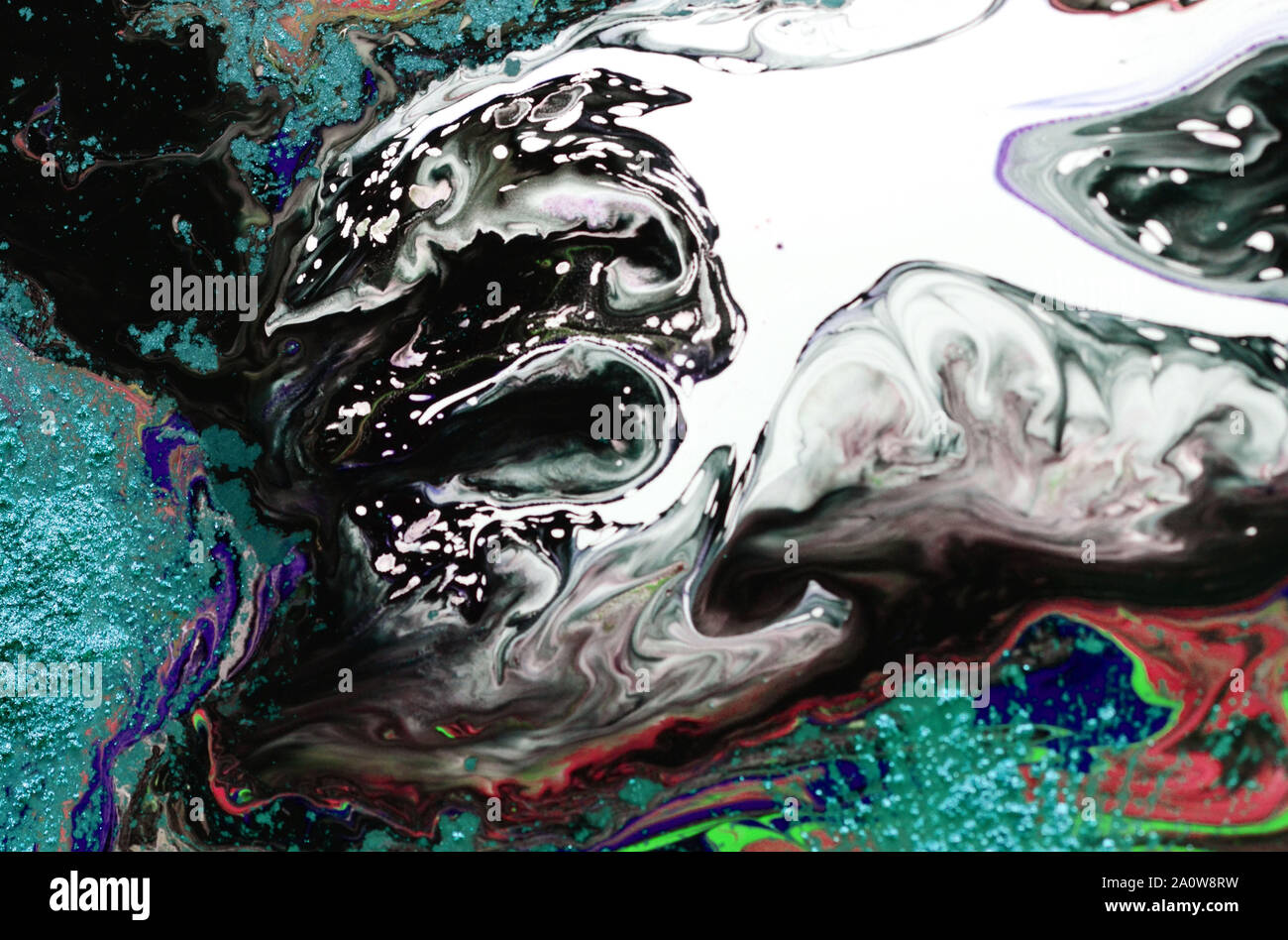 wave abstract painting for background Stock Photo - Alamy