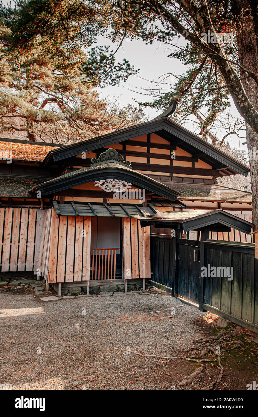 DEC 3, 2018 Kakunodate, Japan - Kakunodate old Samurai town famous ...