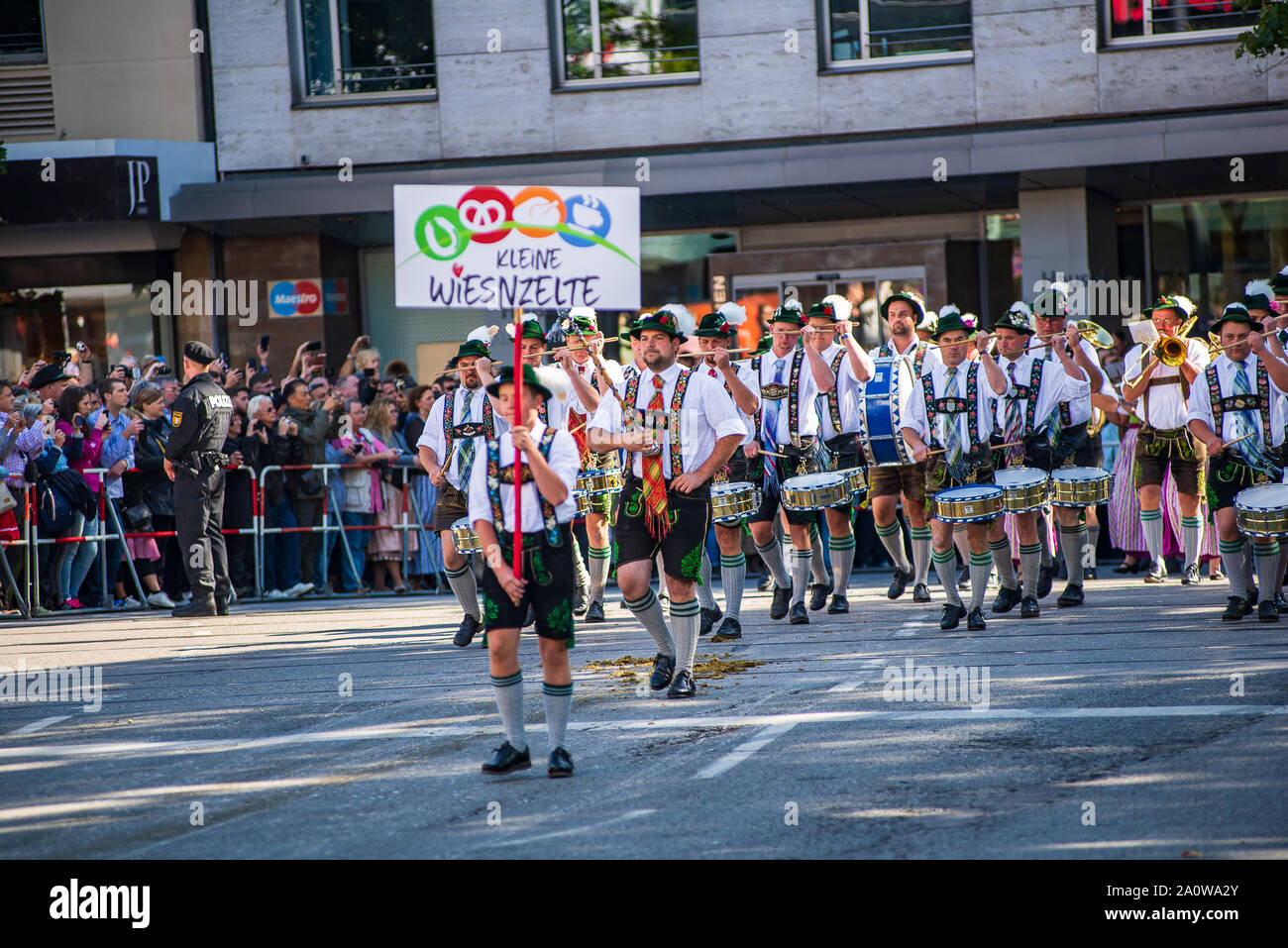 Munich,Germany-September 21,2019: A woman dressed as the Munich Child ...