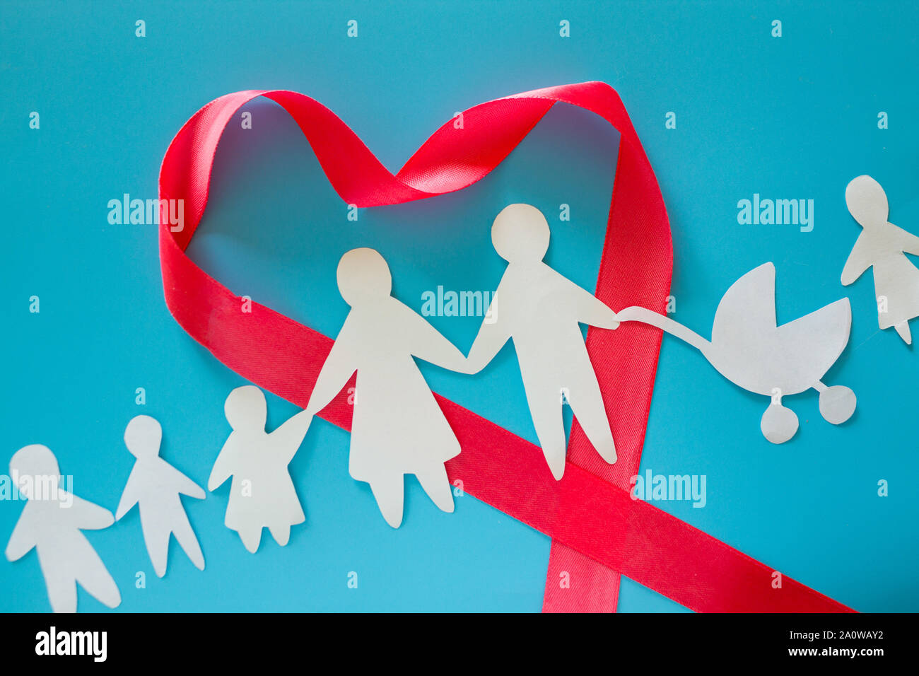 Adopt a child concept image. Family with adopted child Stock Photo - Alamy