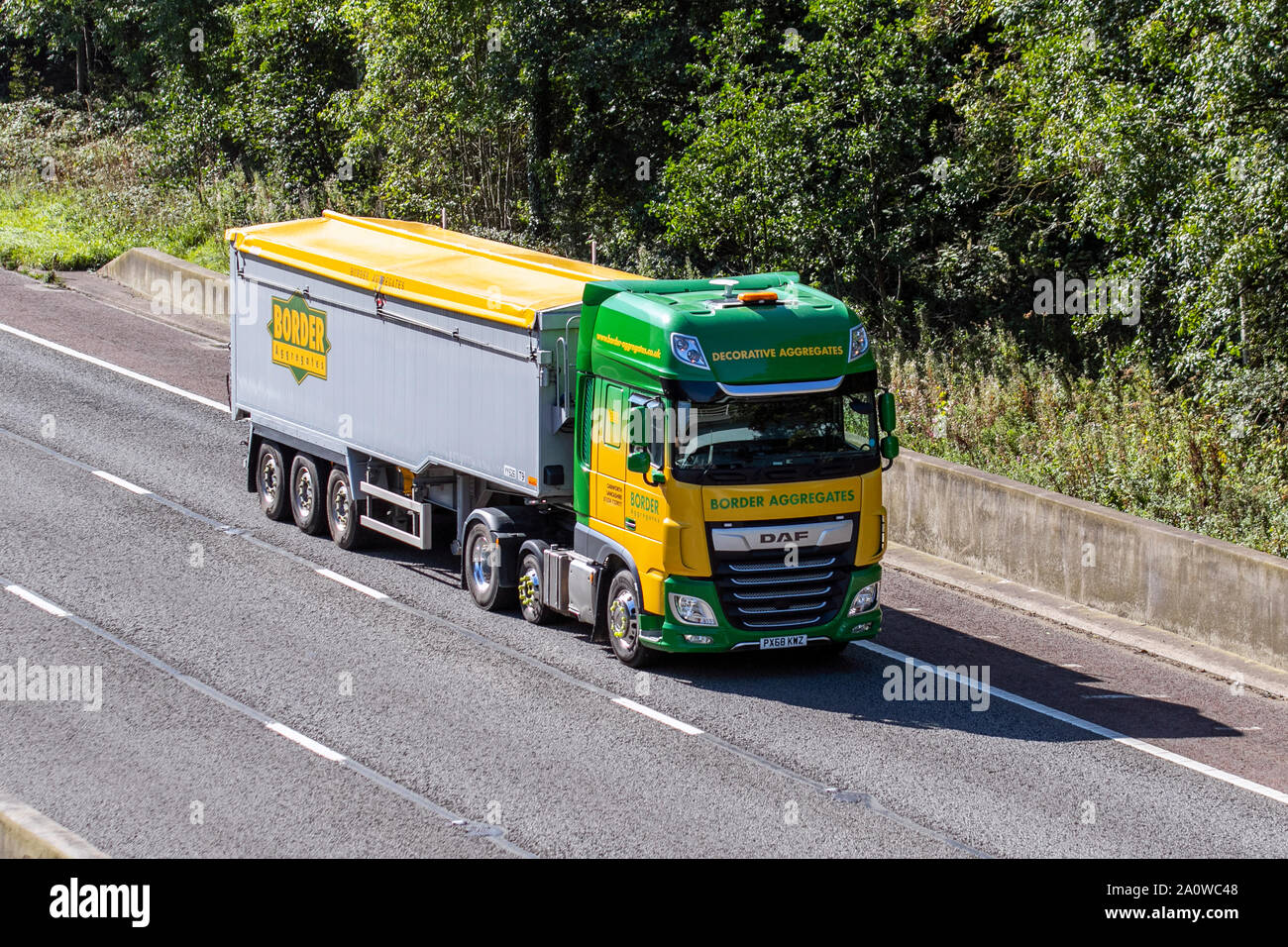 Border Aggregates; heavy bulk Haulage delivery trucks, haulage, lorry ...