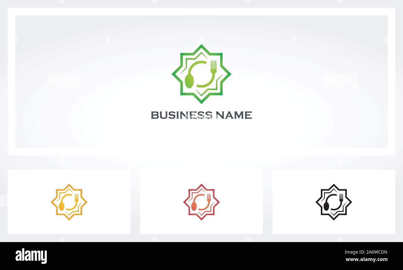 Middle Eastern Restaurant Logo Stock Vector Image & Art - Alamy