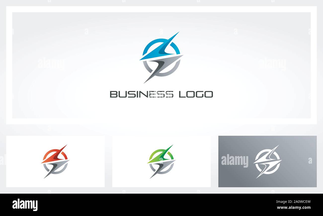 Arrow Navigation Compass Logo Stock Vector Image & Art - Alamy