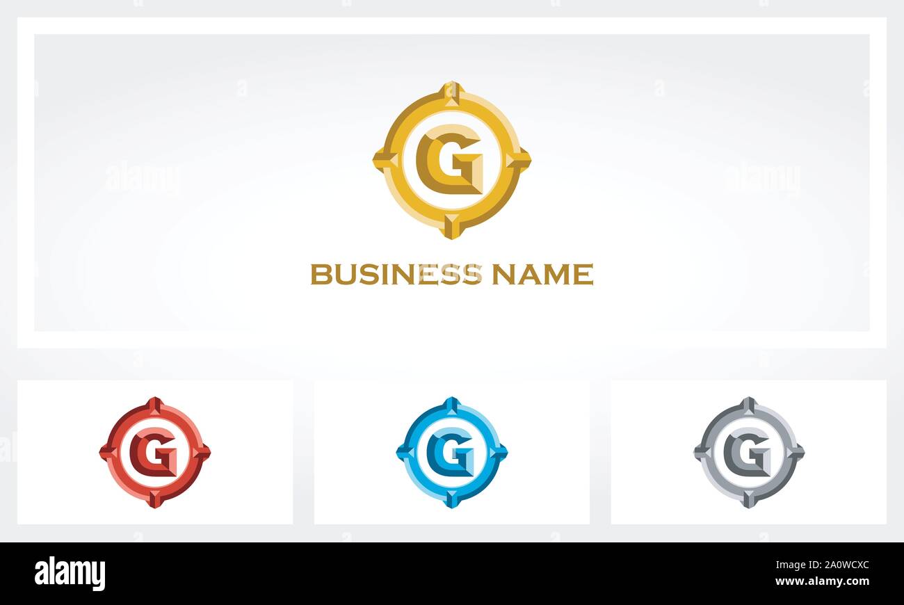 Letter G Bold Luxury Logo Stock Vector Image & Art - Alamy