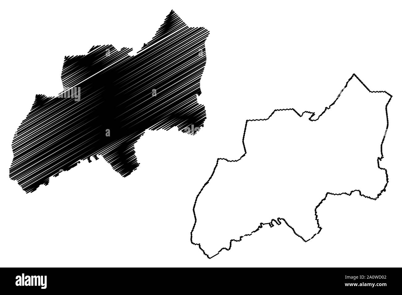 Khatlon Region (Republic of Tajikistan, Regions of Tajikistan) map ...