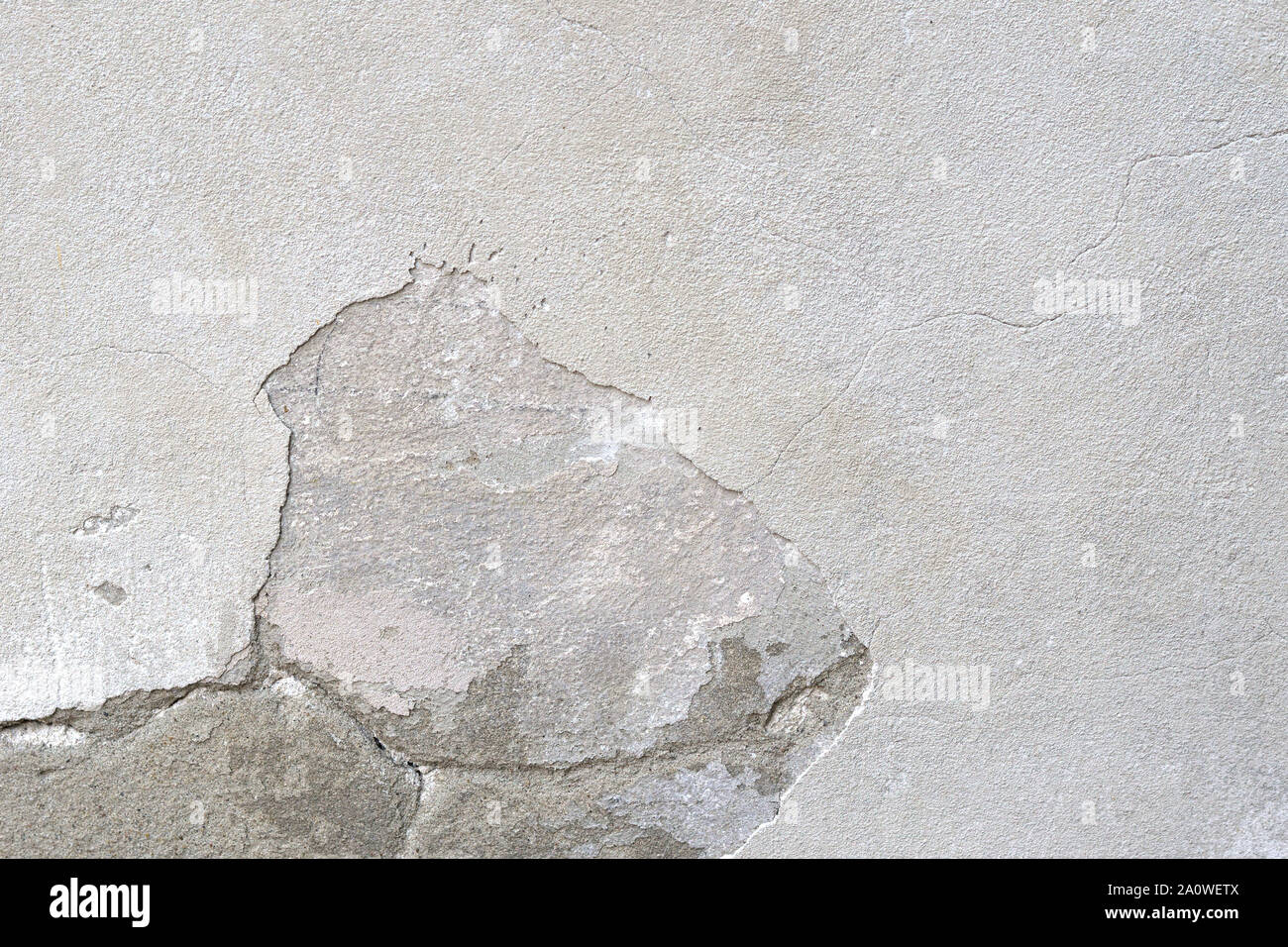 Old damaged multi-colored wall with an abstract pattern. Element for ...