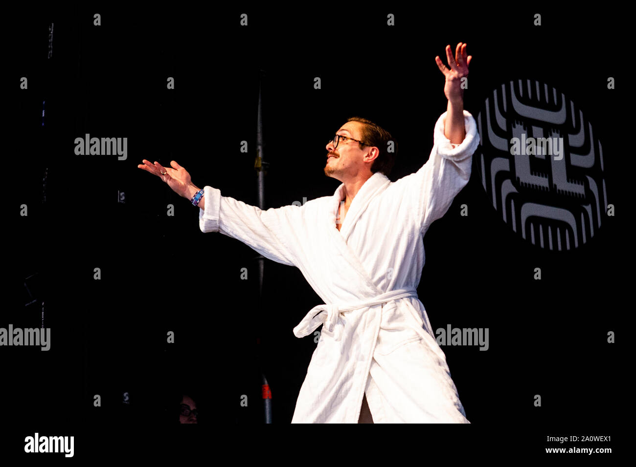Biddinghuizen, Netherlands 18th august 2019 Marc Rebillet performs live ...