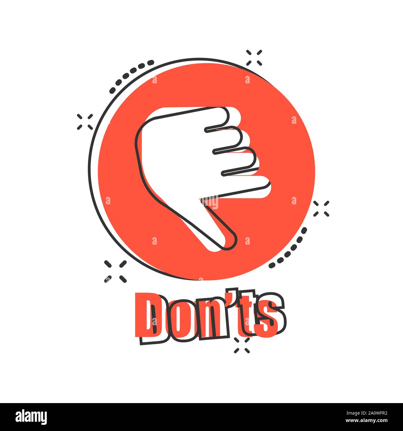 Dont pass sign hi-res stock photography and images - Alamy