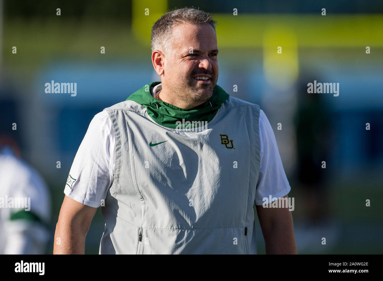 Houston, TX, USA. 21st Sep, 2019. Baylor Bears head coach Matt Rhule ...