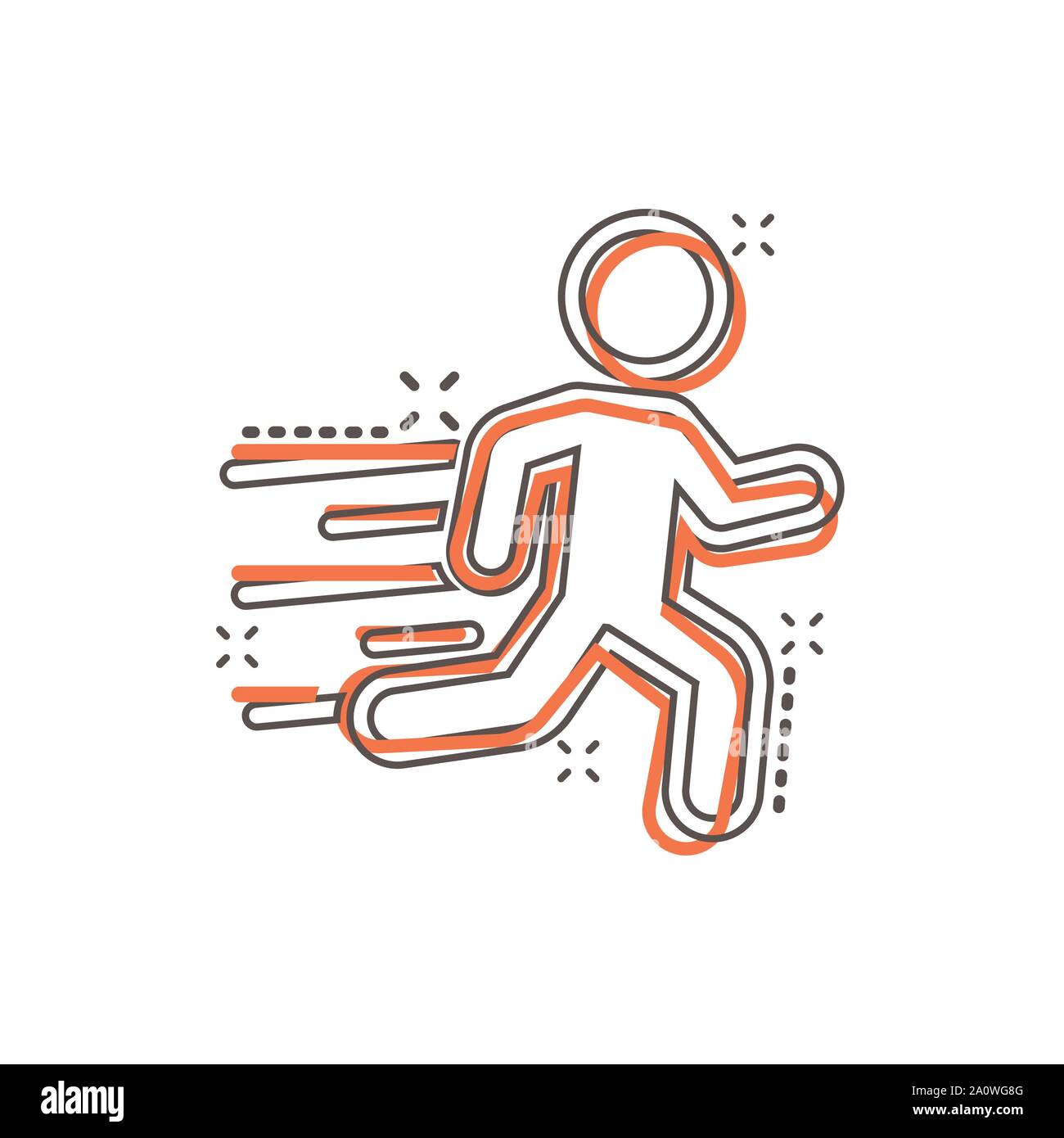 Comic energy motion hi-res stock photography and images - Alamy