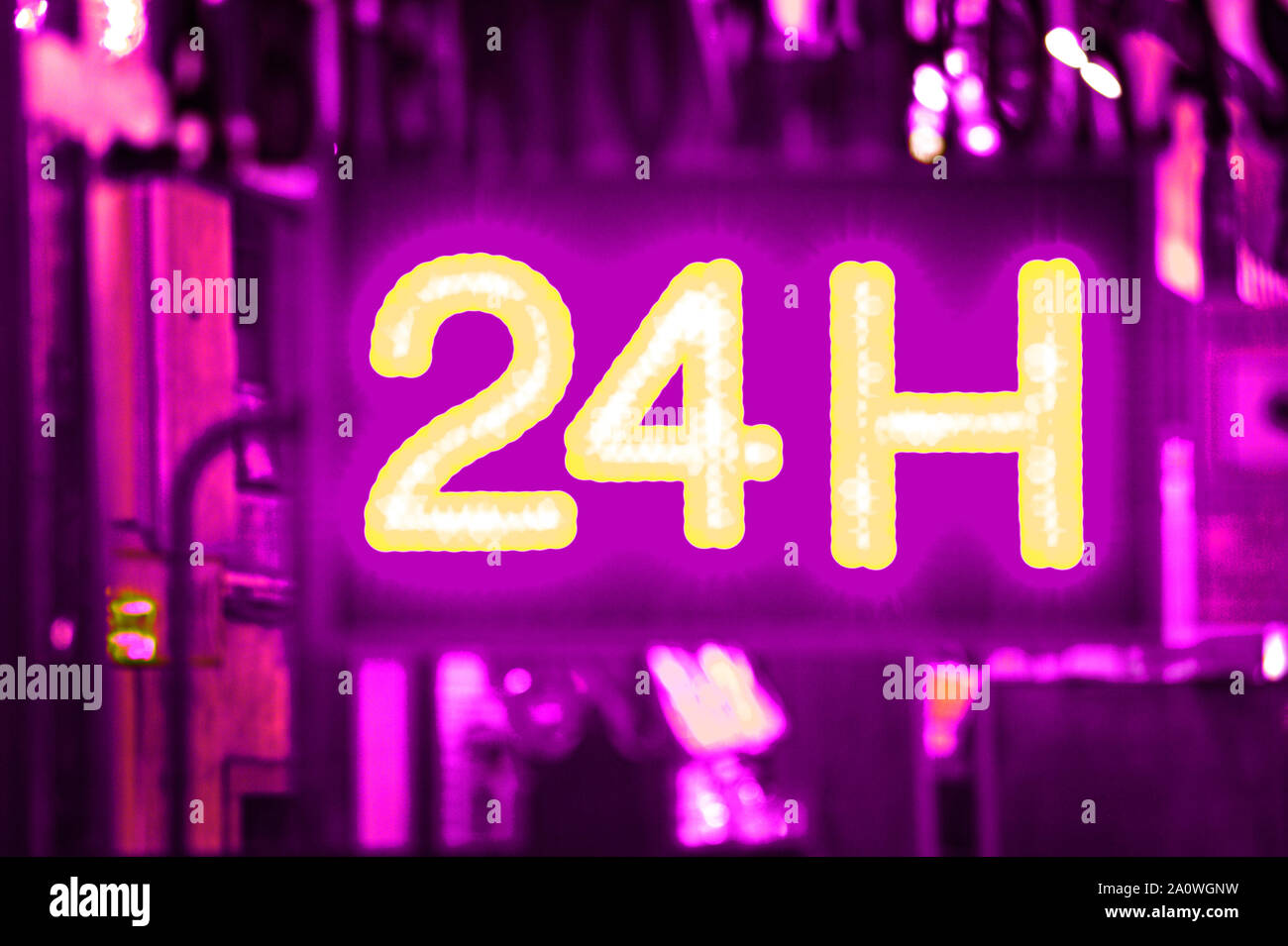 24 hour gas station hi-res stock photography and images - Alamy