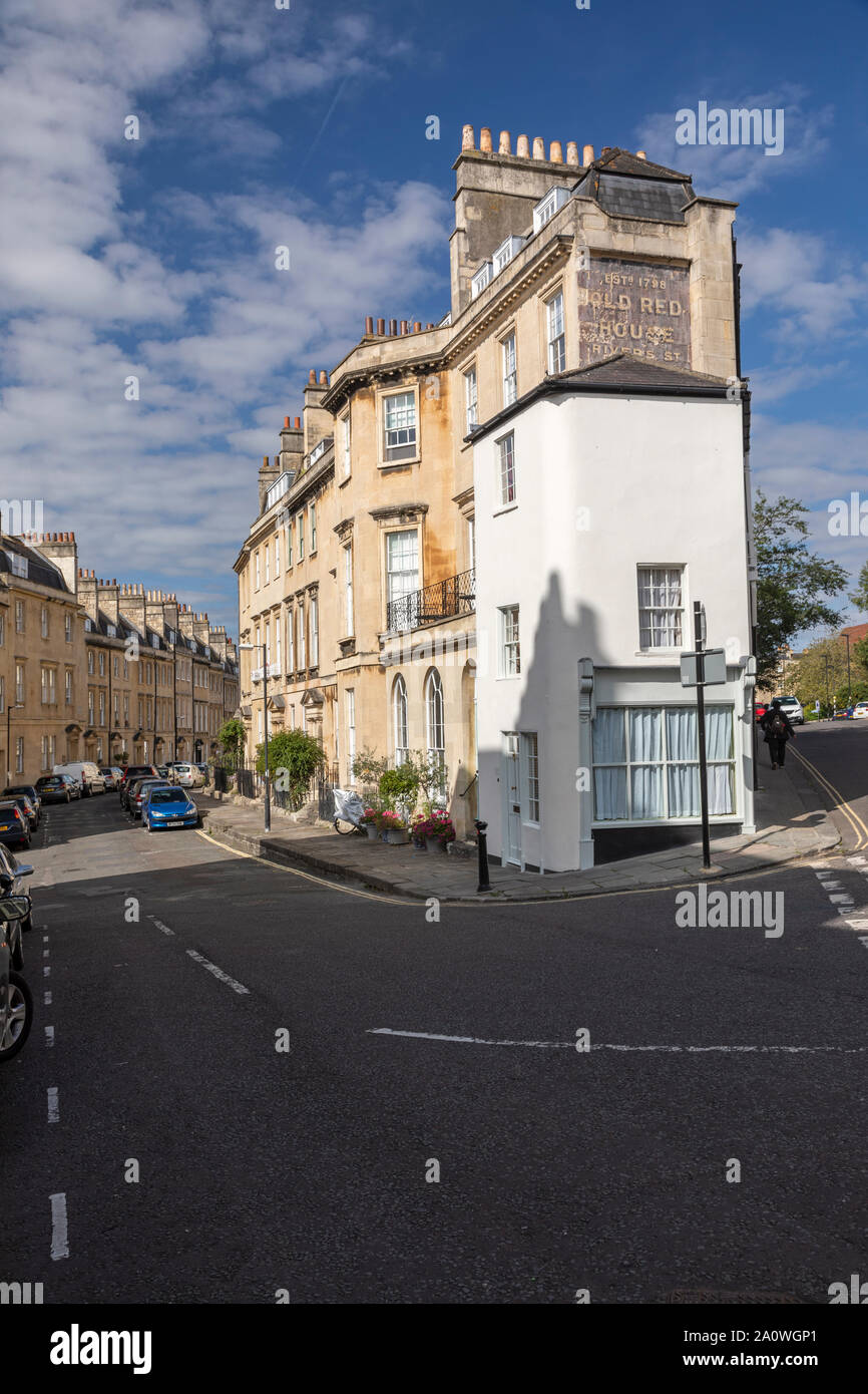 Old Red House Bakery, Rivers Street, Bath, England, UK Stock Photo - Alamy