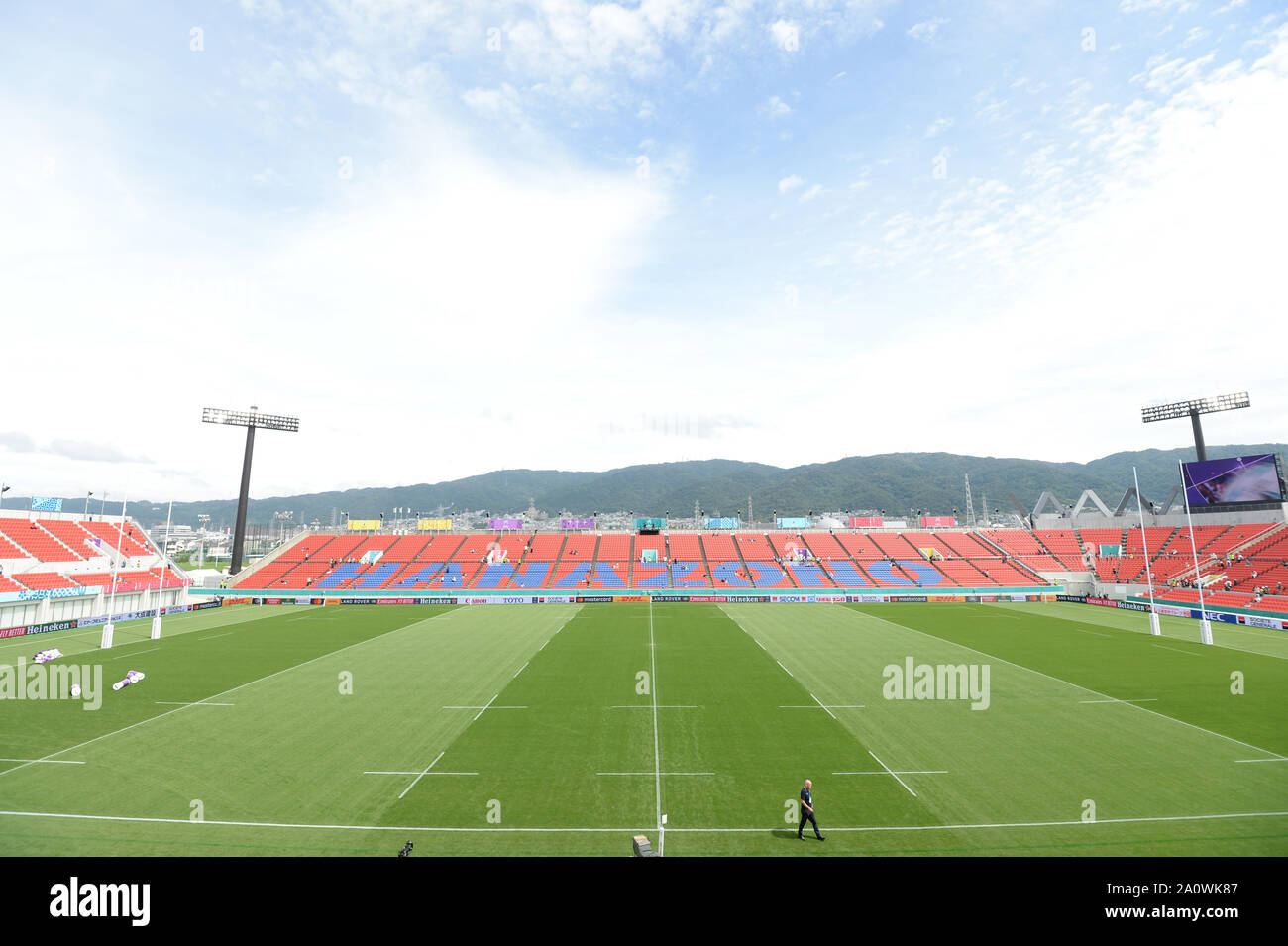 Japan. 22nd Spet 2019. General view of the stadium before the 2019 ...