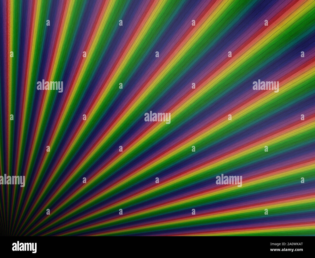 Grunge wooden rainbow planks background with perspective effect Stock ...