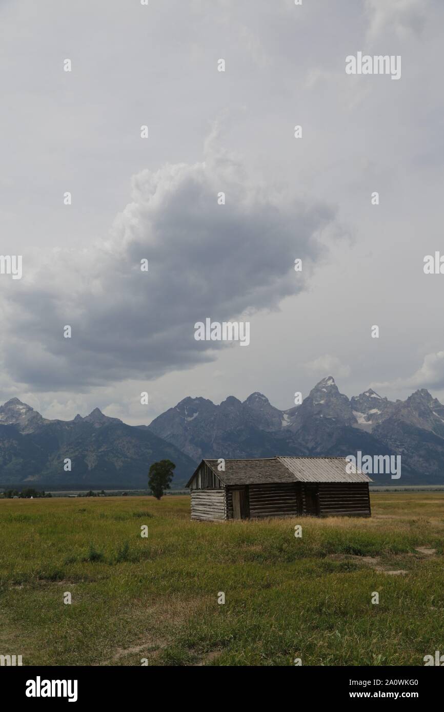 mormon house in USA grand teton national park the beauty of amazing ...