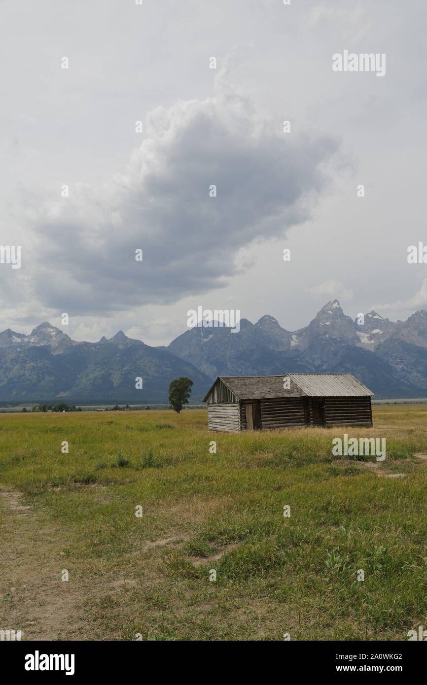 mormon house in USA grand teton national park the beauty of amazing ...