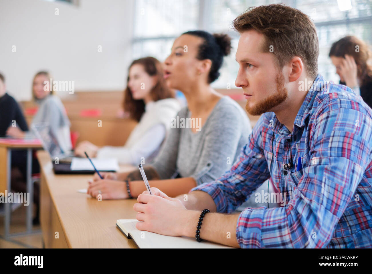 Group multicultural students learn hi-res stock photography and images ...