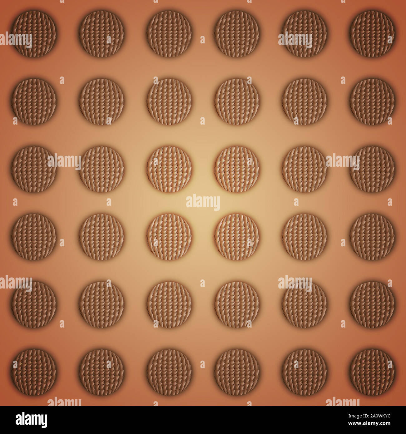 Illustration of brown wood woven balls texture background Stock Photo ...