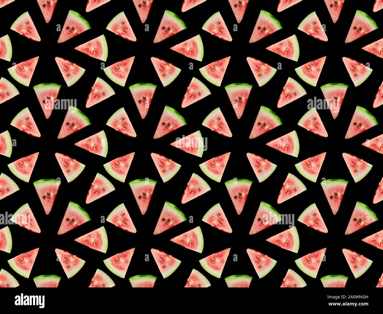 Watermelon slices seamless tropical hi-res stock photography and images ...