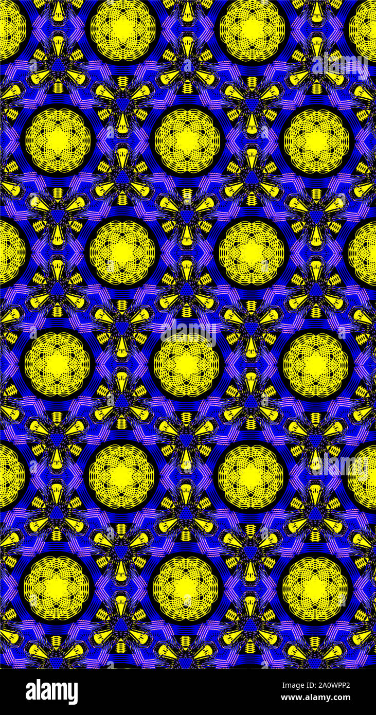 Ornate geometric pattern and abstract multicolored background Stock ...