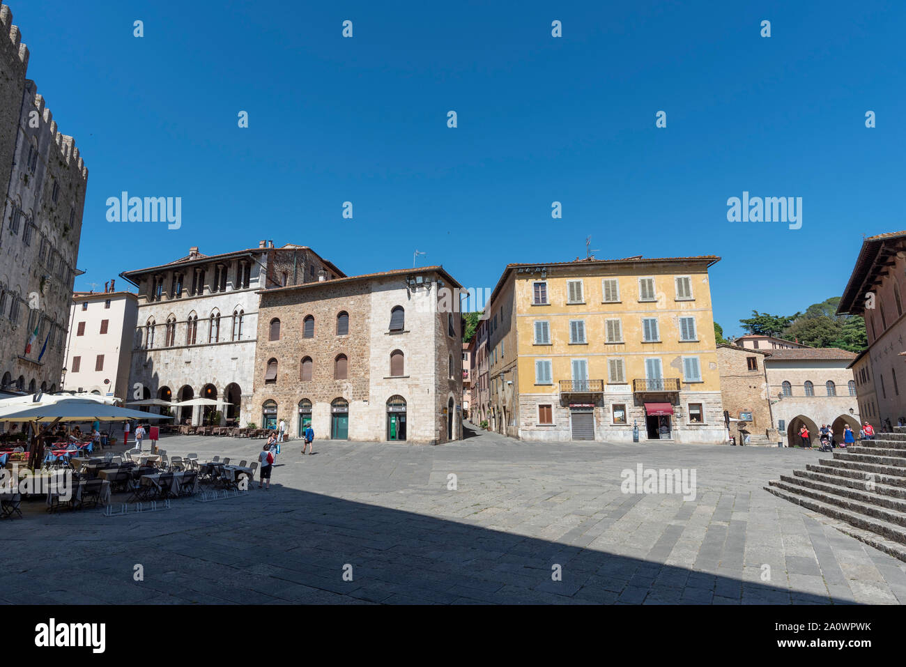 Massa Marittima, Grosseto, Tuscany, Italy: the cathedral square with ...