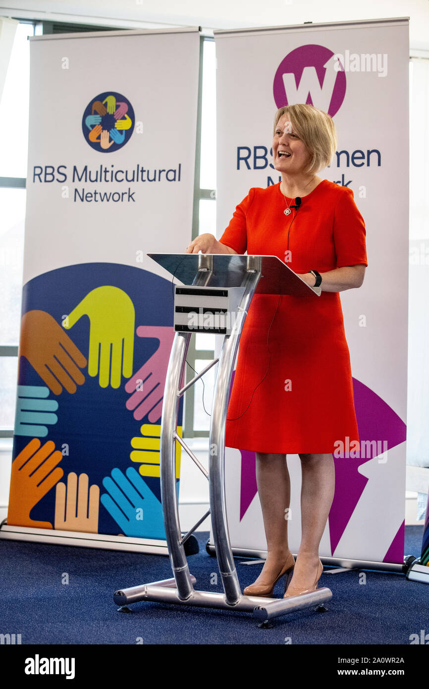 CEO of the Royal Bank of Scotland Alison Rose. RBS Stock Photo - Alamy