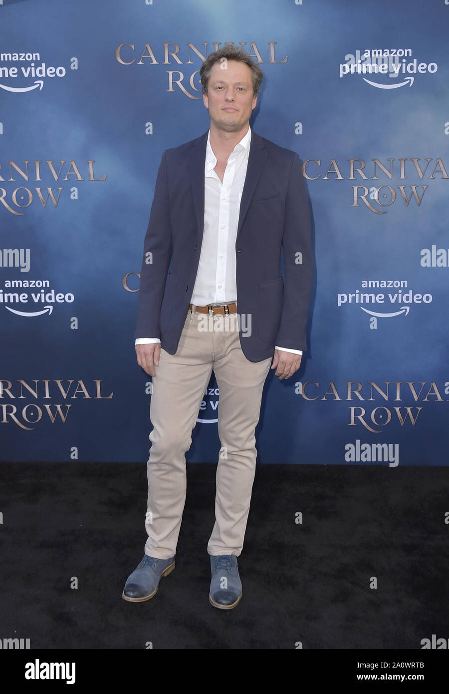 LA Premiere Of Amazon's "Carnival Row" Featuring: Nathan Barr Where ...