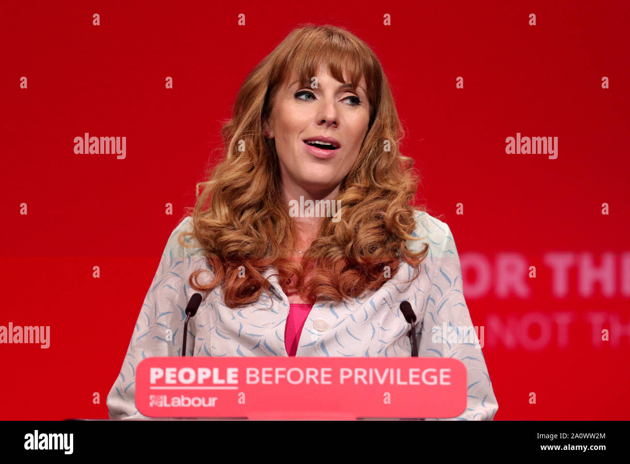 ANGELA RAYNER, 2019 Stock Photo - Alamy
