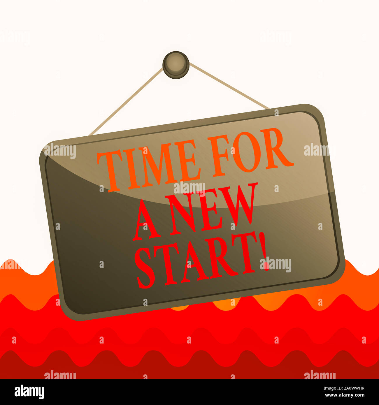 Conceptual hand writing showing Time For A New Start. Concept meaning ...