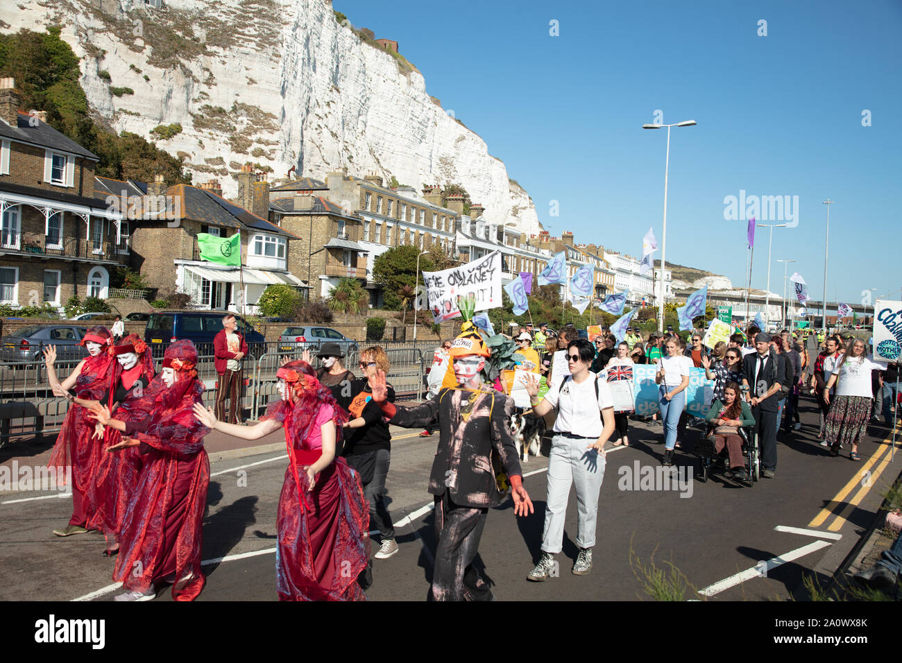 Demonstration against carbon footprint hi-res stock photography and ...