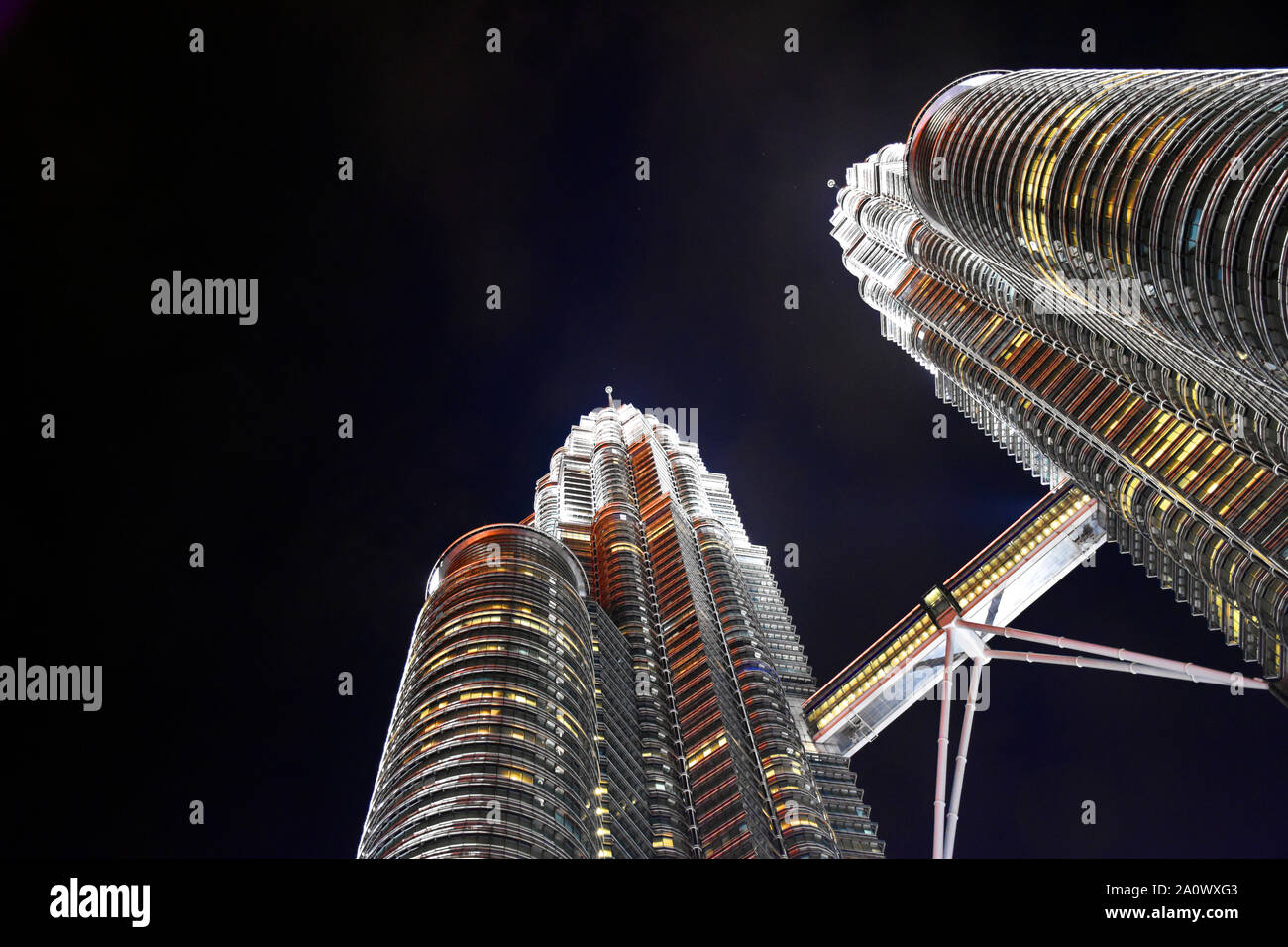 Kuala Lumpur, Malaysia, 08.14.2019: Stunningly colorful Petronas Twin ...